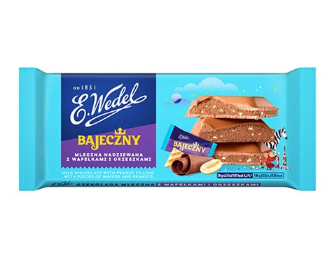 Czekolada Mleczna Z Nadzieniem Bajeczny 100 G Pijalnie Czekolady E
