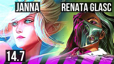 JANNA Smolder Vs RENATA GLASC Kalista SUP 4 1 19 700 Games
