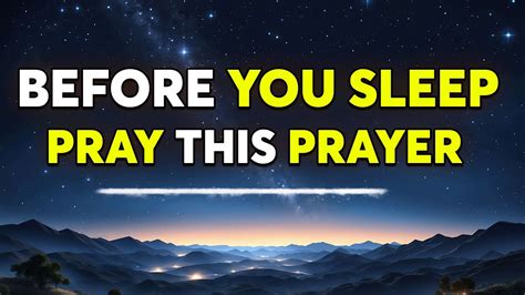 A Powerful Bedtime Night Prayer With Words Prayer For Peace Protection