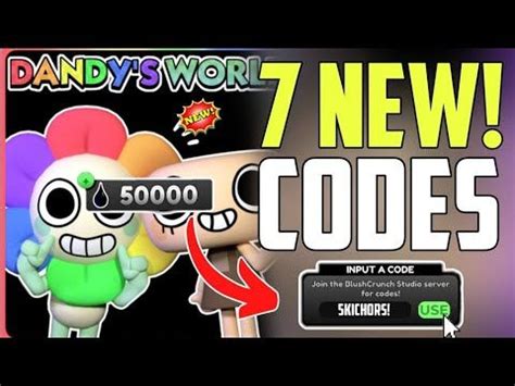 NEW CODESDANDY S WORLD ROBLOX CODES 2024 DANDYS WORLD CODES 2024