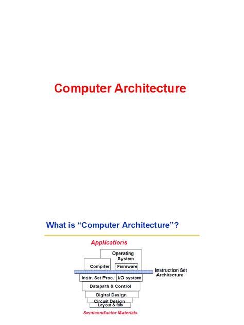 an in depth look at computer architecture from instruction set design to implementation pdf