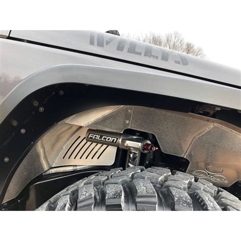 Nemesis Jk Jku Aluminum Front Inner Fender Liner Replacement Jeep