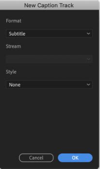 How To Add Subtitles Captions In Premiere Pro