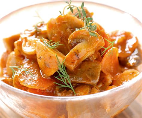 Recette traditionnelle Champignons à la grecque