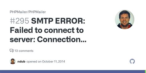 smtp error failed to connect to server connection refused 111 with office365 · issue 295