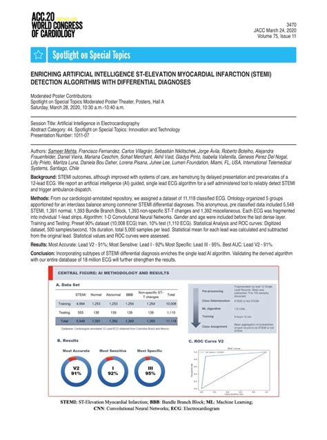 pdf enriching artificial intelligence st elevation myocardial infarction stemi detection
