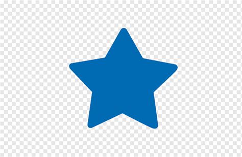 Pequena Estrela Diversos Azul Ngulo Png Pngwing