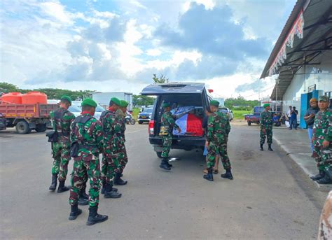 PT ASABRI Persero Kantor Cabang Sorong Menghadiri Upacara Pelepasan