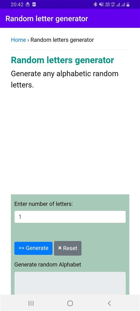 Random Letter Generator Apk Untuk Unduhan Android