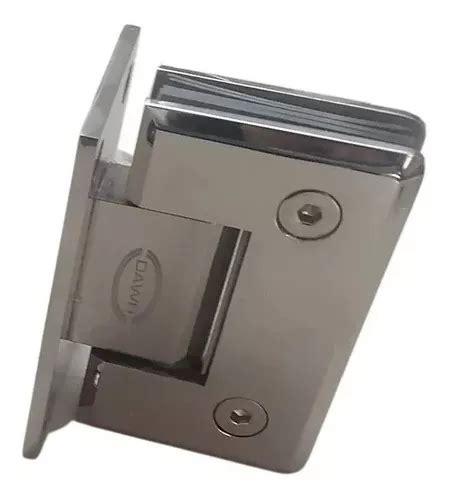 Bisagra Muro Vidrio Inox 4 Pzas Y Clips Muro Vid Senc 4 Pzas