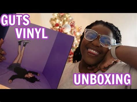 Olivia Rodrigo Guts Vinyl Unboxing Vlogmas Day 6 YouTube