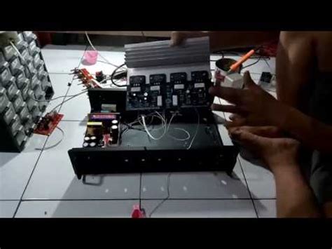 Tutorial Cara Merakit Power Amplifier 400 Watt Stereo 200 Watt X 2