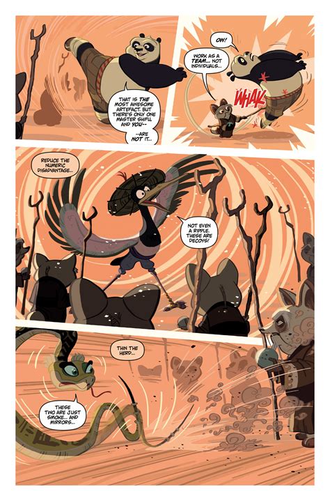 Read Online Dreamworks Kung Fu Panda Comic Issue 4