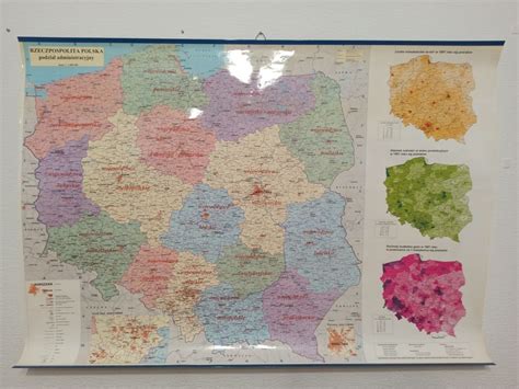 Mapa Polski Szkolna Podzia Administracyjny Gdynia Pog Rze Olx Pl