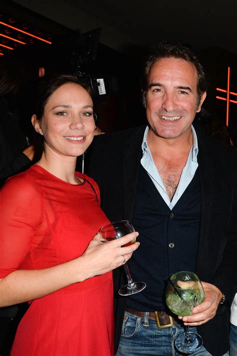 Photo Jean Dujardin et sa compagne Nathalie Péchalat Le réalisateur