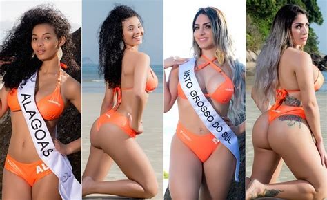 Miss Bumbum 2016 Modelo Beatriz Aguiar Representa O PI No Concurso