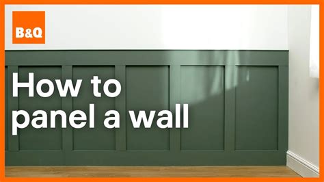 How To Create Your Own Wall Panelling YouTube