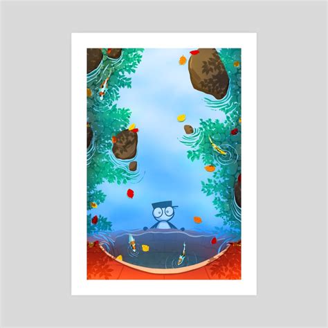 Self Reflection An Art Print By Gregor Czaykowski INPRNT