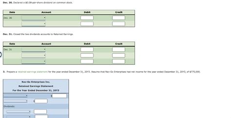 Solved Entries For Selected Corporate Transactions Nav Go Chegg