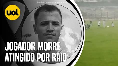 JOGADOR DE FUTEBOL MORRE AO SER ATINGIDO POR RAIO NO PARANÁ YouTube