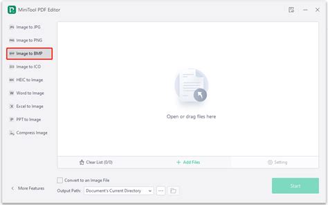 to bmp conversion how to perform it via minitool pdf editor minitool pdf editor