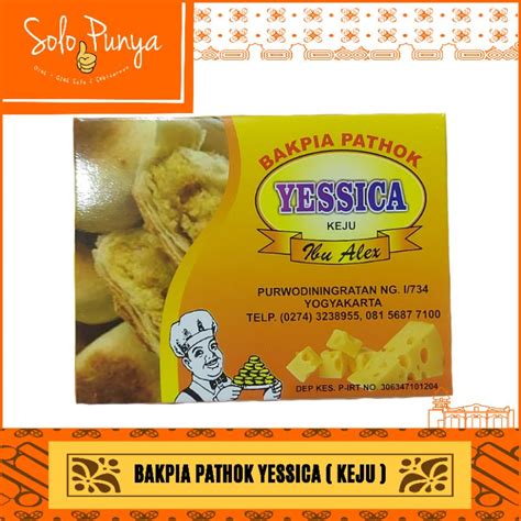 Jual Bakpia Pathok Yessica Keju Shopee Indonesia