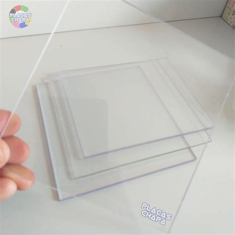 Placa Ps Transparente Cristal Tipo Acrílica 3mm Sob Medida MercadoLivre