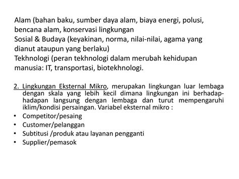PPT MEMAHAMI LINGKUNGAN PEMASARAN PowerPoint Presentation Free