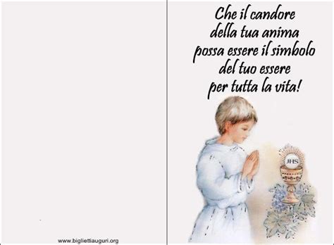 Auguri Per La Prima Comunione Le Frasi Pi Belle E Brevi Con Immagini