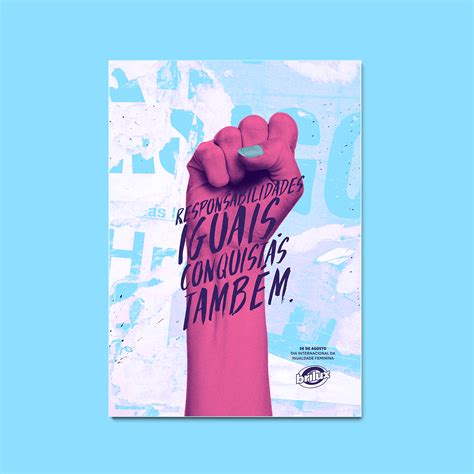 Dia Internacional Da Igualdade Feminina Behance
