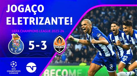 PORTO ATROPELA E SE CLASSIFICA PARA AS OITAVAS DA CHAMPIONS PORTO 5 X