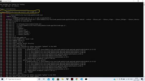 error node sass version 5 0 0 is incompatible with 4 0 0 after using this command npm install