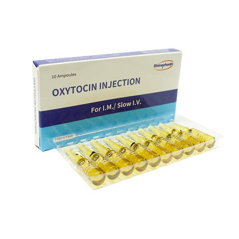 Iu Ml Oxytocin Injection Manufactured For Human Use Western Medicine