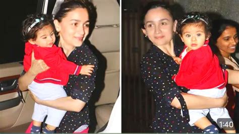 Finally Alia Bhatt Gave First Glimpse Of Daughter Raha Kapoor Alia