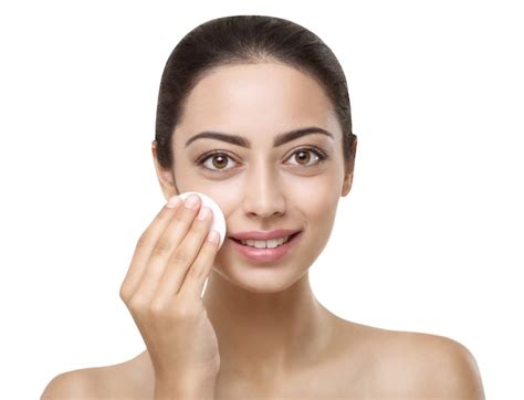 Hermosa Mujer India Con Maquillaje Perfecto Para Quitar La Piel Foto