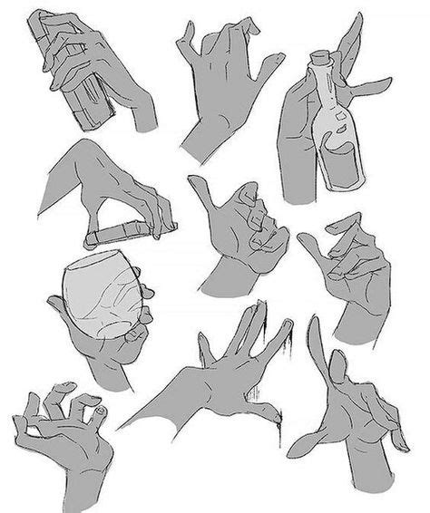 Manos objetos y poses Cómo dibujar cosas Manos dibujo Dibujo de