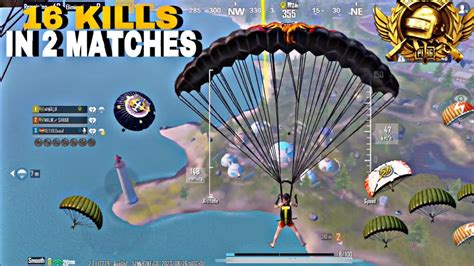 16 KILLS IN 2 MATCHES FASTEST GAMEPLAY With LIVIK MAP IPHONE 11