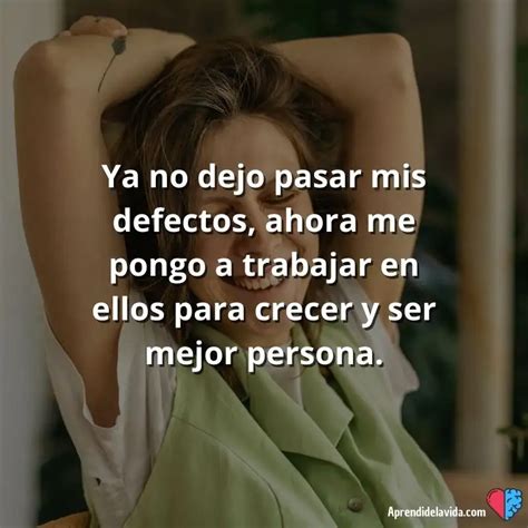 Frases de amor propio y autoestima Aprendí de la Vida