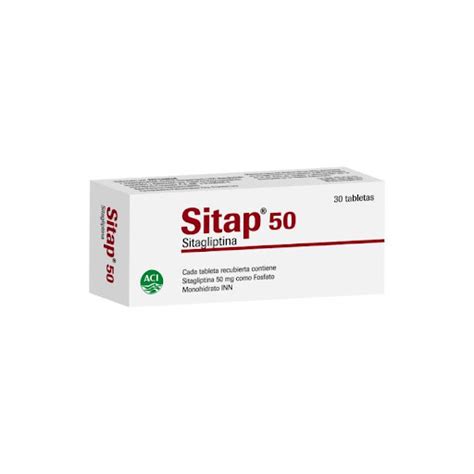 Sitagliptina Sitap 50mg 10tabletas ACI