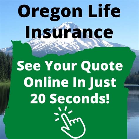 Instant Online Life Insurance Quote Oregon Life Insurance