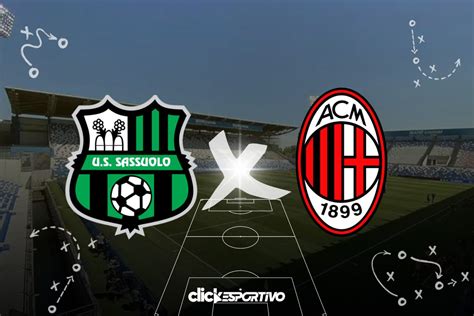 Sassuolo x Milan onde assistir ao vivo horário escalações