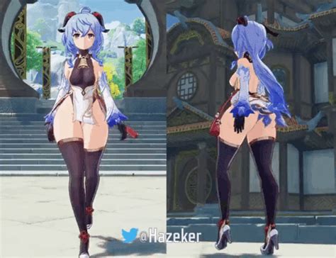 Thicc Ganyu Hazeker Genshin Impact Hentai Arena