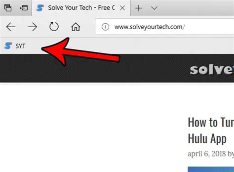How To Show Or Hide The Favorites Bar In Microsoft Edge Solveyourtech