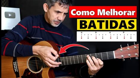 Como melhorar batidas no violão Aula Completa Prof Sidimar Antunes