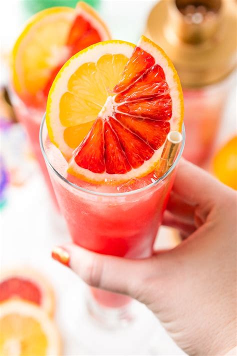 Gin And Blood Orange Cocktail Recipe Sugar Soul