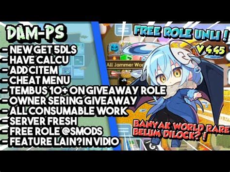 GTPS TERBARU 2023 FREE ROLE UNLI Growtopia Private Server YouTube