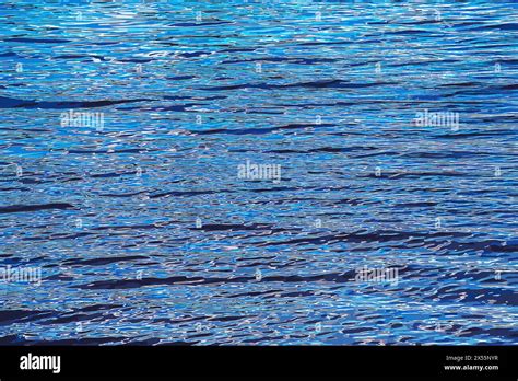 Vector Illustration Of Water Ripple Texture Background Wavy Water