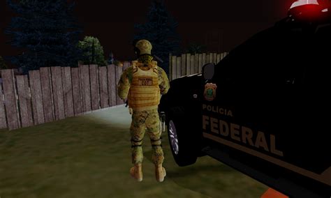 Equipe Tático PMBA Skin COT Polícia Federal