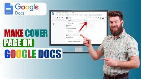 How To Make A Cover Page On Google Docs Google Docs Tutorial In
