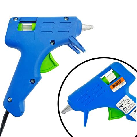 Pistola De Cola Quente Pequena 6W Bivolt C 2 Refis Bestfer